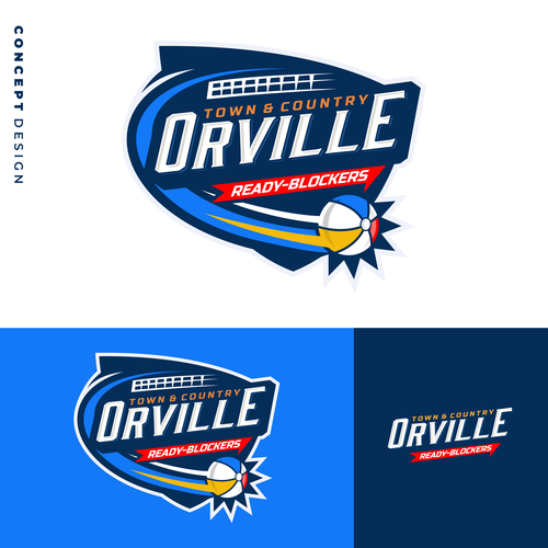 Designs | Orville Ready-Blockers Beachball Team Logo | Logo design contest