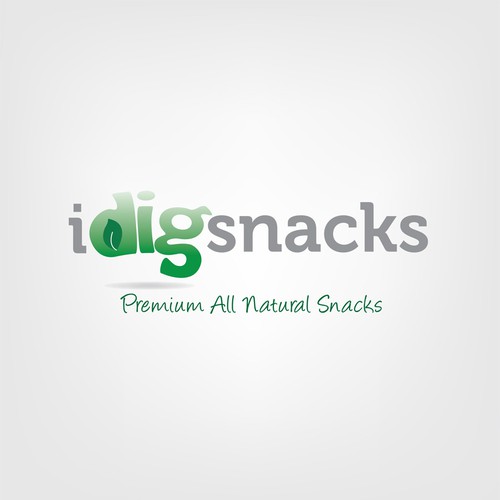 logo for I DIG SNACKS | Logo design contest