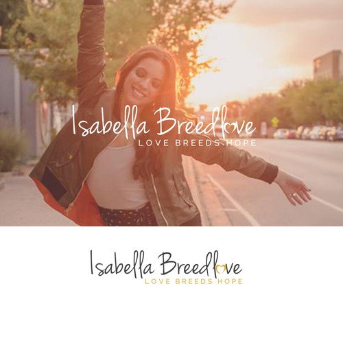 Create a powerful logo for Isabella Breedlove a new artist in the ...