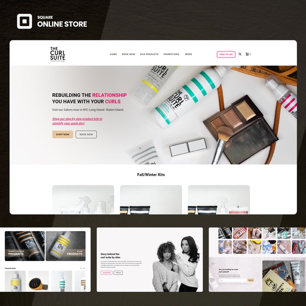 Design unique and engaging case study template | Landing page design ...