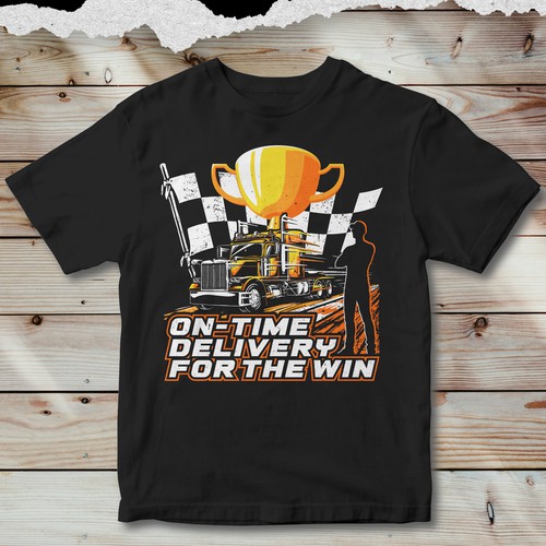 Designs | Winning in Logistics | T-shirt contest