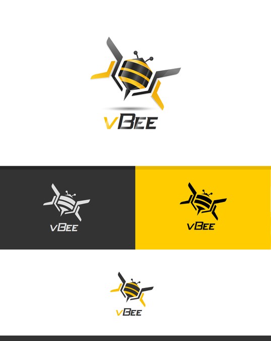vBee Drone Design | Logo & business card contest