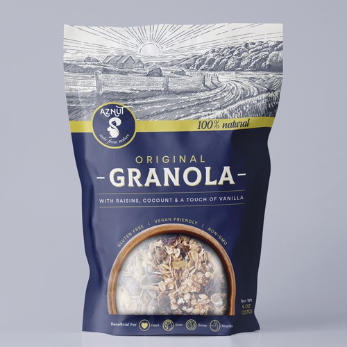 Designs | Granola packaging | Product packaging contest