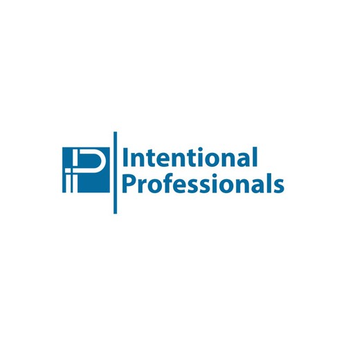 Create a vector logo for Intentional Professionals, a business forum ...