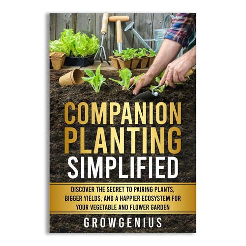 Designs | Companion planting book cover that grabs attention and ...
