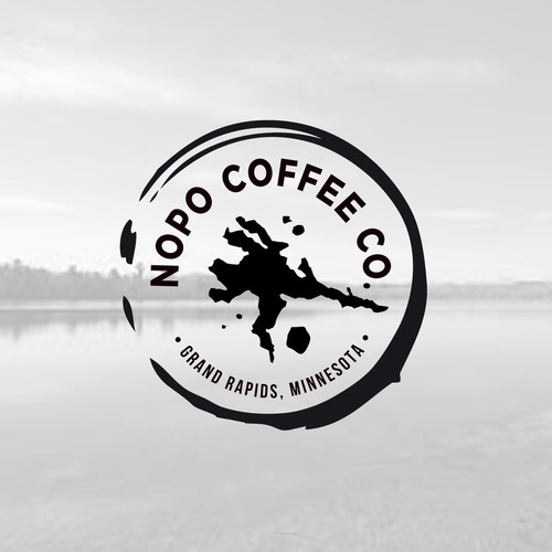 Hipster / Outdoor Enthusiasts NoPo Coffee Co. Logo Design | Logo design ...