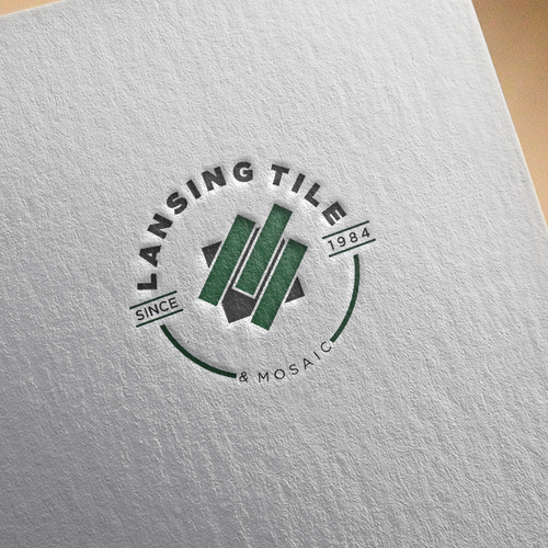 Designs | Lansing Tile & Mosaic Logo Update/Refresh for 40th ...