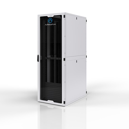 Designs | 3D animation with exploded view of a server cabinet and ...