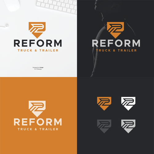 Designs | Reform Truck & Trailer | Logo & brand identity pack contest