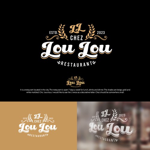 Designs | Join LOU LOU! Ontwerp dit luxueuse project | Logo & brand ...