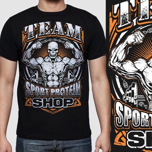 tee shirt muscu/fitness bodybuilding | T-shirt contest