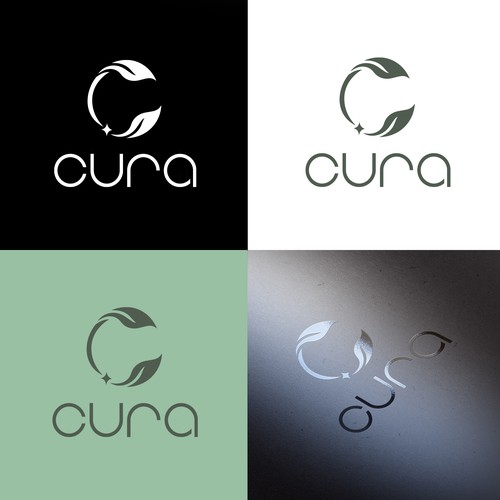 Designs | Craft the Icon of Natural Healing: Cura Logo | Logo design ...