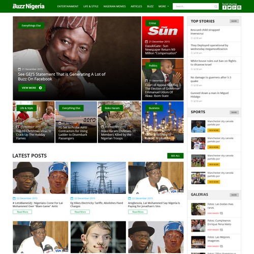 Create an Eye Catching Wordpress Theme Design For a News Blog ...