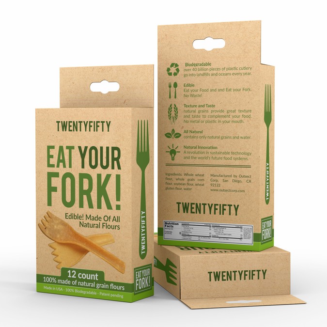Eat Your Fork! | Product packaging contest