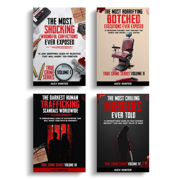 Design the most chilling and eye-catching true crime book cover ever ...