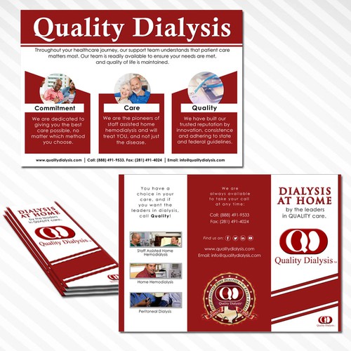 Healthcare: Dialysis | Brochure contest