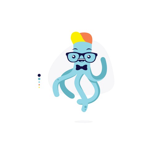 Create an octopus mascot for a intelligent software company | Character ...