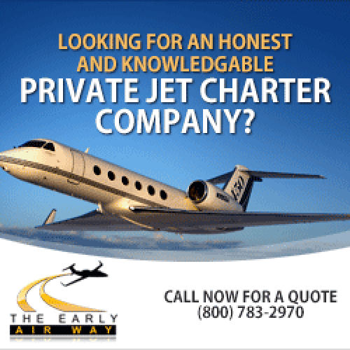 Banner Ads for Private Jet Charter company, animated gif preferred ...