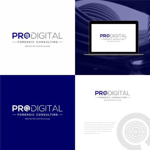 Designs | Pro Digital Forensic Consulting logo refresh | Logo & social ...