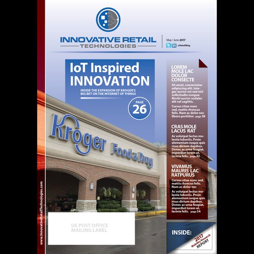 Design an innovative B2B Magazine Cover | Magazine cover contest