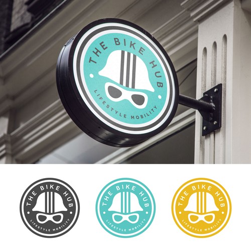 Design a lifestyle logo for The Bike Hub, scooter & motorcycle point of ...