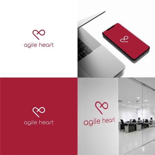 Designs | Stylish, tactile Logo for Agile Heart | Logo & brand identity ...