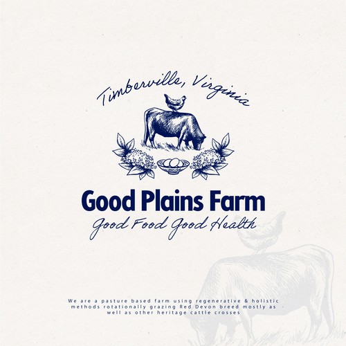 Designs | Create a unique logo that will stand out for a pasture based ...