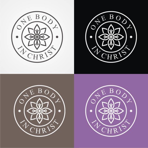 Design a logo for One Body Software showing inter-church community in ...