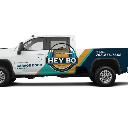 Designs | Garage Door Vehicle Wrap | Car, truck or van wrap contest