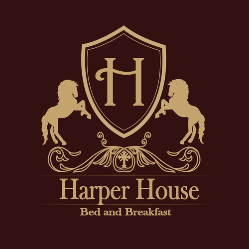 logo for a bed and breakfast for an antebellum house built in 1901 ...