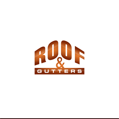 Need a unique but simple design for a a roof and gutter company. | Logo ...