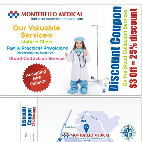 Designs | Eye Catching Advertising Insert for a Medical Clinic | Other ...