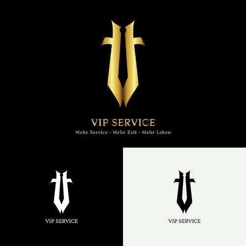 Generate a luxury logo for a vip service. | Logo design contest