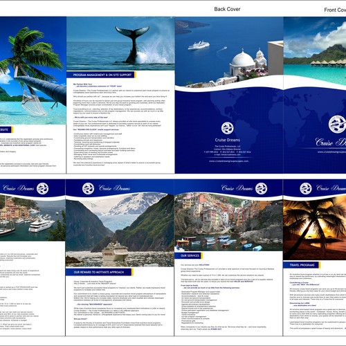 Leave Behind Brochure Folder for Incentive and Corporate Groups | Print ...