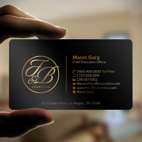 Black & Metallic Gold Business Cards | Business card contest Black & Metallic Gold Business Cards | Business card contest