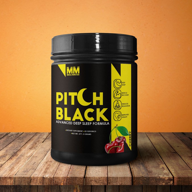 Muscle Building Supplement Label | Product label contest
