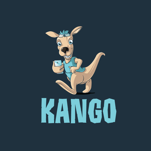 Kango - A Community Event Sharing Kangaroo Logo | Concours: Création de ...