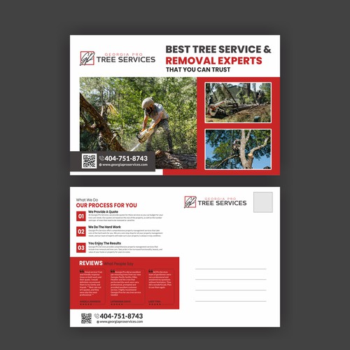Designs | Branding for a Tree Removal Service | Postcard, flyer or ...