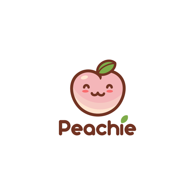 Design a Cute Kawaii New Logo for 'Peachie'! | Logo design contest