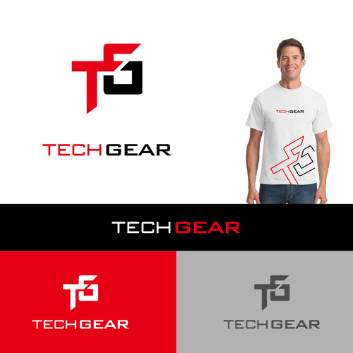 Create a sleek and simple tech-product logo for TechGear | Logo design ...