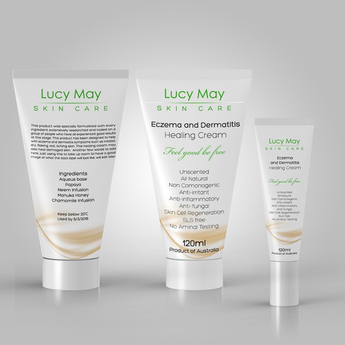 Design a Professional Funky New Cosmetic Cream Label | Product label ...