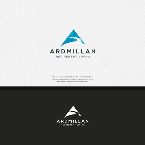 Elegant, simple and sophisticated logo for luxurious retirement village ...