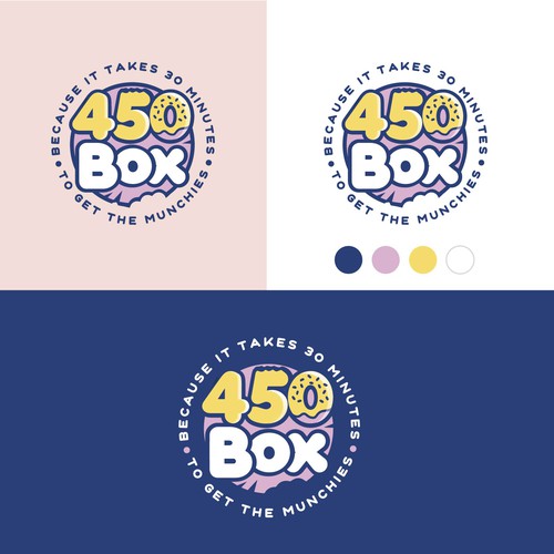 Designs | 450 Box - A subscription based snacks boxes | Logo design contest