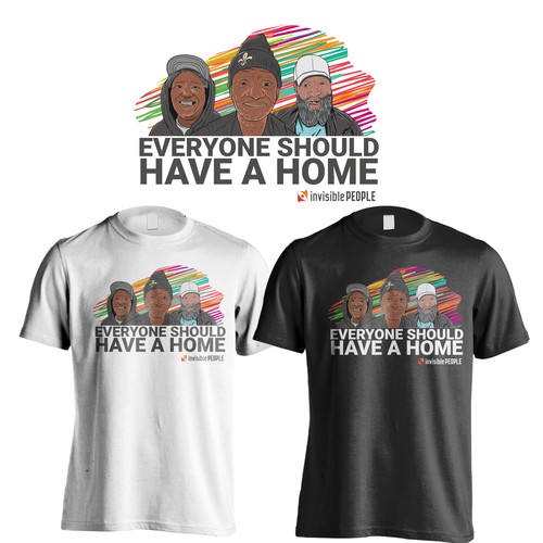 Designs | Creative T-shirt Design for Nonprofit Working to End ...