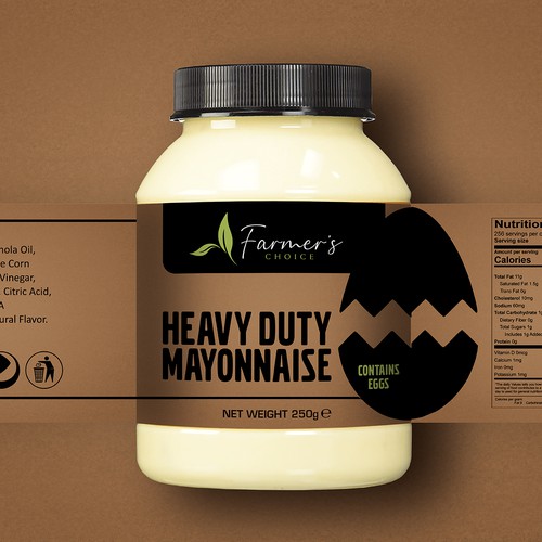 Designs | Mayonnaise Label | Product packaging contest