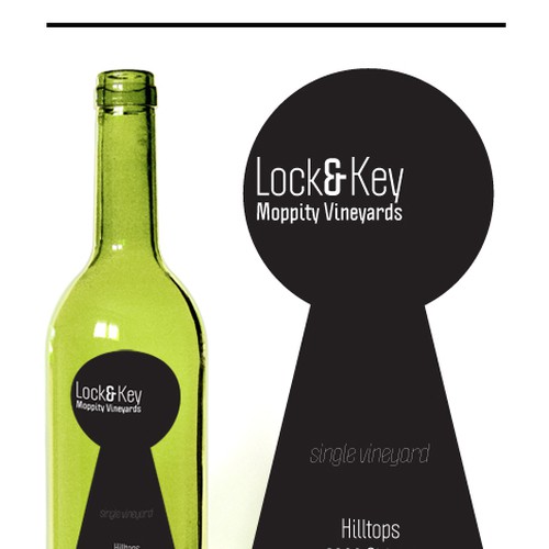 "Lock & Key" wine brand needs a premium, contemporary label | Print or ...