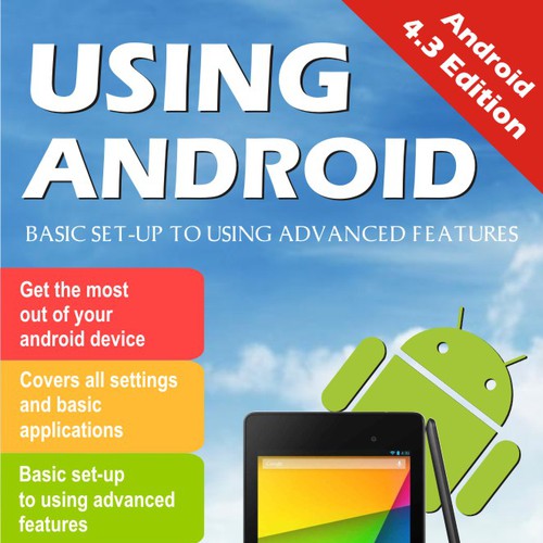 Designs | Create an eye-catching design for a book on Using Android ...