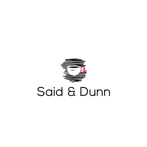Design a premium, minimalist, coffee-themed logo with red accents ...