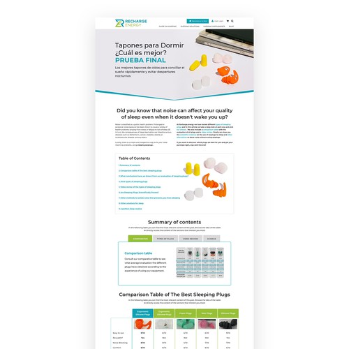Designs | Redesign landing page for Recharge Energy | Landing page ...