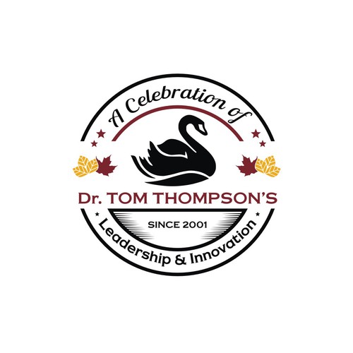 Dr. Tom Thompson's Celebration Event Logo | Logo design contest